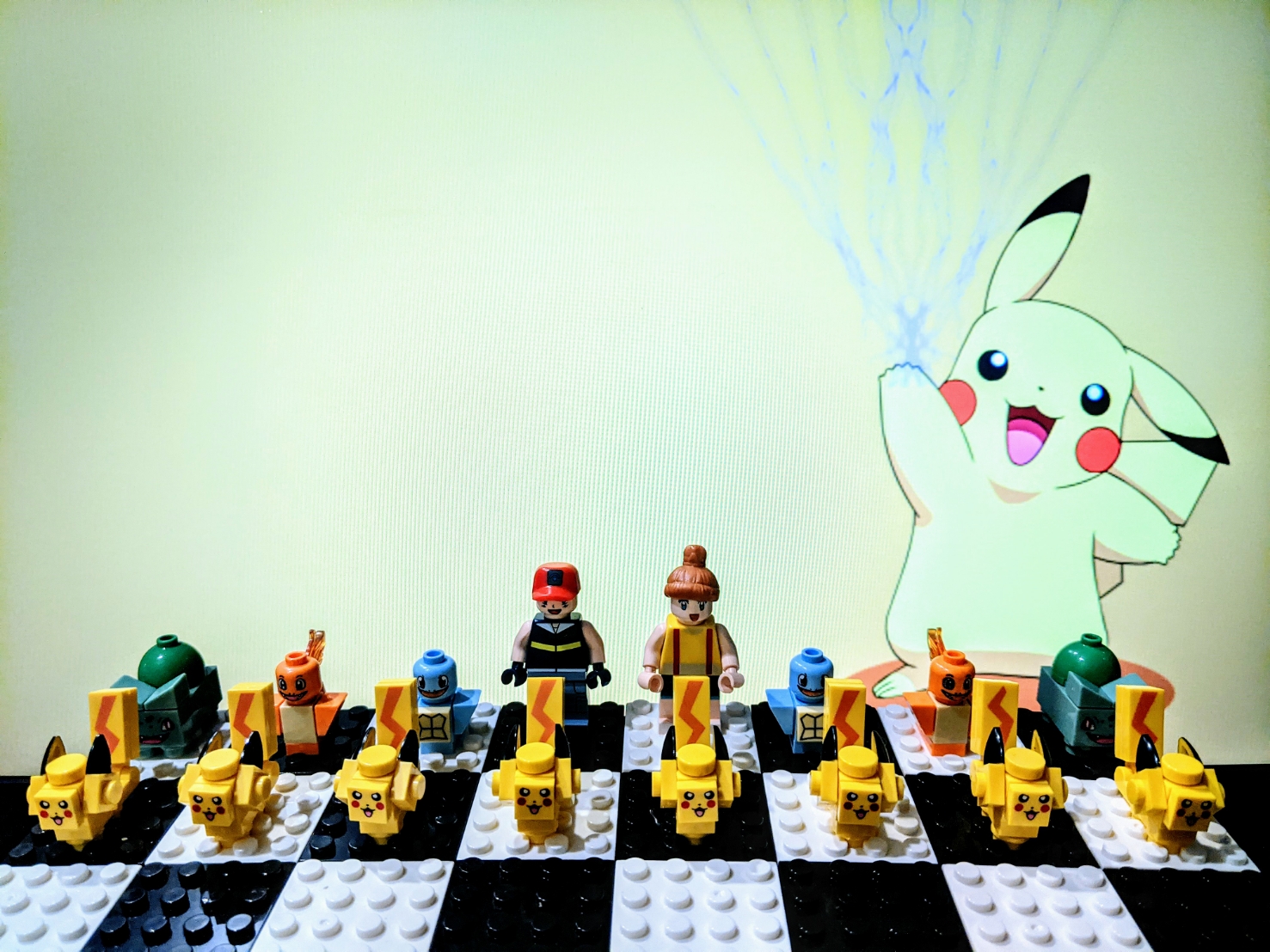 Lego Chessboard - Happy Pawn Chess club in Bangkok